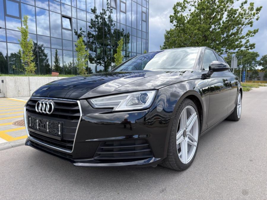 Melns Audi A4 2017 Panevēža, ar dzinēja tilpumu 2.00 L un nobraukumu 293 tūkst. km par 13999 €, foto 4 vietnē AUTOMOTO.COM.LV