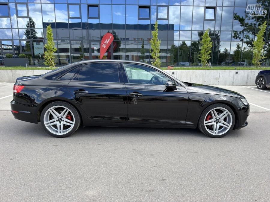Melns Audi A4 2017 Panevēža, ar dzinēja tilpumu 2.00 L un nobraukumu 293 tūkst. km par 13999 €, foto 11 vietnē AUTOMOTO.COM.LV
