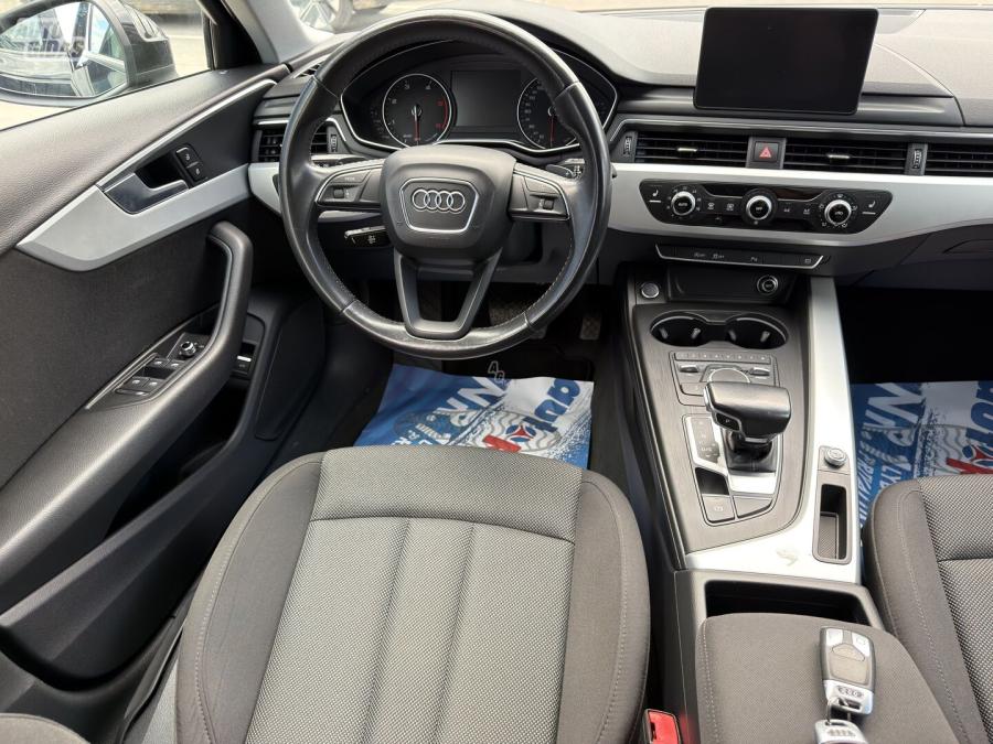 Melns Audi A4 2017 Panevēža, ar dzinēja tilpumu 2.00 L un nobraukumu 293 tūkst. km par 13999 €, foto 16 vietnē AUTOMOTO.COM.LV