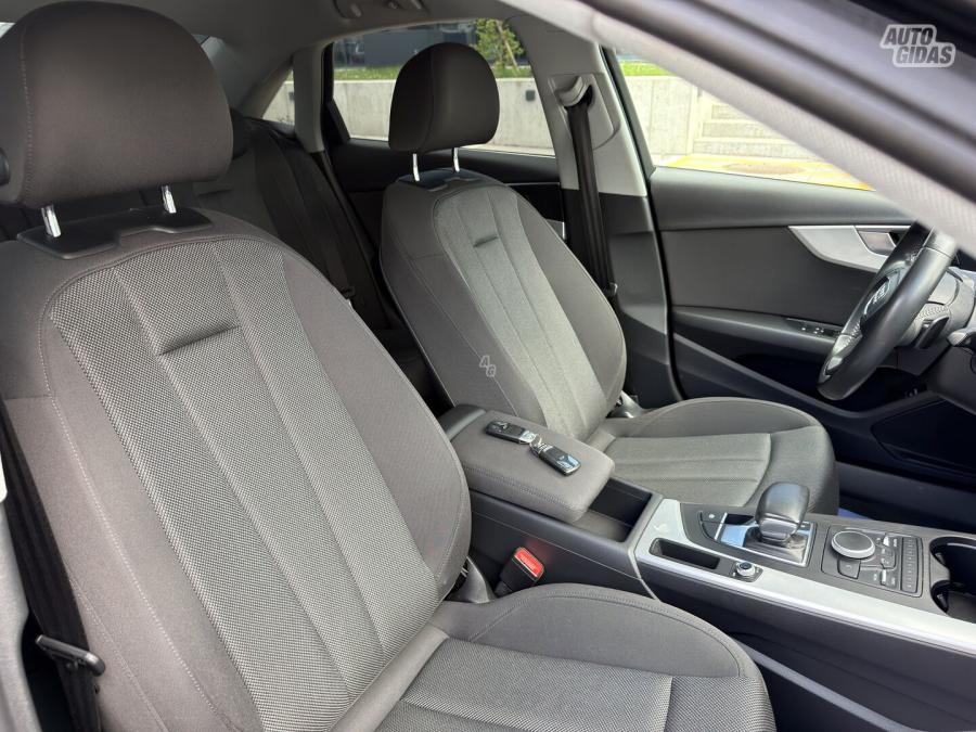 Melns Audi A4 2017 Panevēža, ar dzinēja tilpumu 2.00 L un nobraukumu 293 tūkst. km par 13999 €, foto 21 vietnē AUTOMOTO.COM.LV