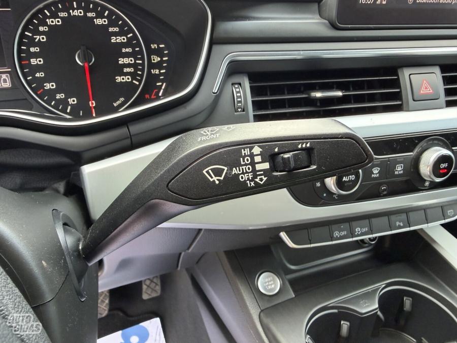 Melns Audi A4 2017 Panevēža, ar dzinēja tilpumu 2.00 L un nobraukumu 293 tūkst. km par 13999 €, foto 27 vietnē AUTOMOTO.COM.LV
