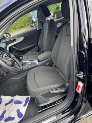 Black Audi A4 2017 in Panevezys, with an engine capacity of 1.97 L and mileage of 104 thousand km for 11900 €, photo 13 on AUTOMOTO.COM.LV