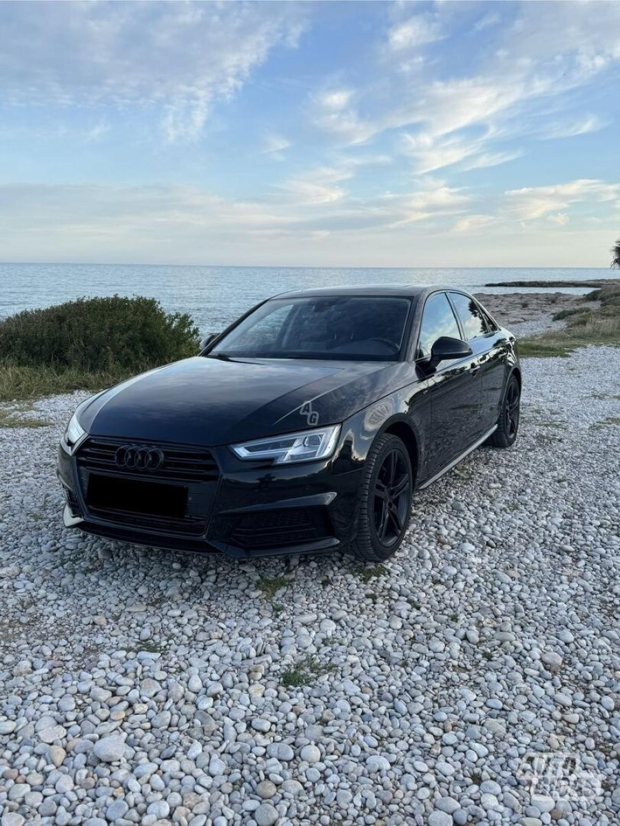 Melns Audi A4 2017 Mažeikiai, ar dzinēja tilpumu 2.00 L un nobraukumu 150 tūkst. km par 17777 €, foto 1 vietnē AUTOMOTO.COM.LV