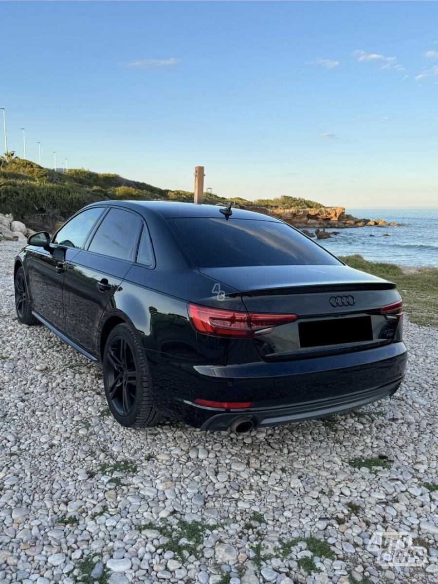 Melns Audi A4 2017 Mažeikiai, ar dzinēja tilpumu 2.00 L un nobraukumu 150 tūkst. km par 17777 €, foto 7 vietnē AUTOMOTO.COM.LV