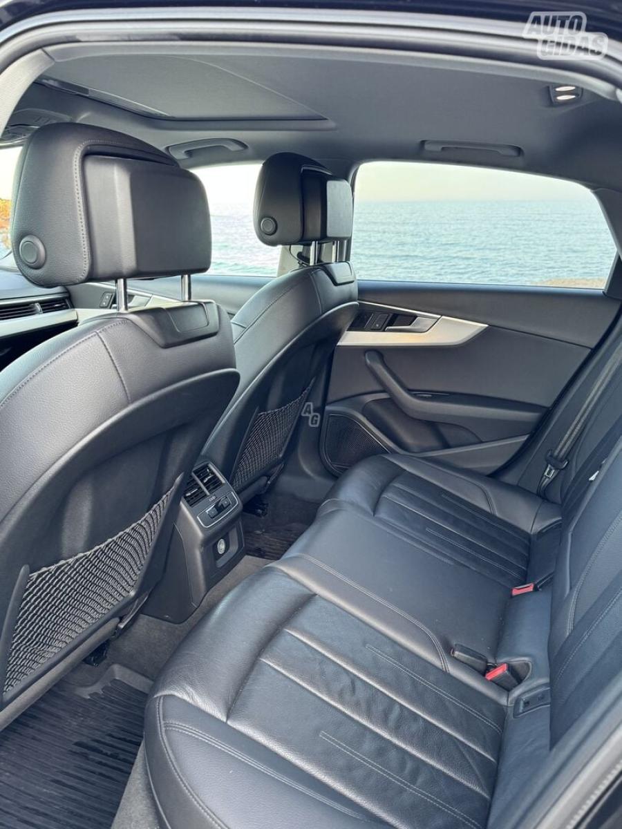 Melns Audi A4 2017 Mažeikiai, ar dzinēja tilpumu 2.00 L un nobraukumu 150 tūkst. km par 17777 €, foto 22 vietnē AUTOMOTO.COM.LV