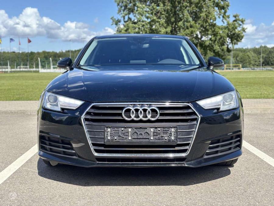 Black Audi A4 2017 in Kaunas, with an engine capacity of 1.97 L and mileage of 293 thousand km for 13799 €, photo 4 on AUTOMOTO.COM.LV