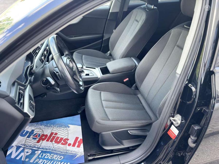 Black Audi A4 2017 in Kaunas, with an engine capacity of 1.97 L and mileage of 293 thousand km for 13799 €, photo 15 on AUTOMOTO.COM.LV