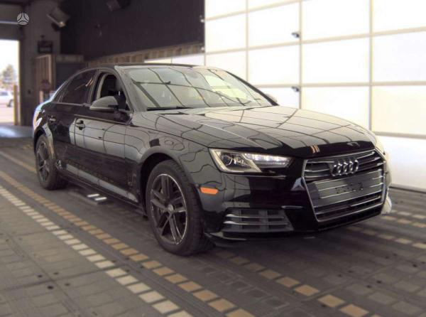 Black Audi A4 2017 in Ukmerge, with an engine capacity of 1.98 L and mileage of 262 thousand km for 6500 €, photo 4 on AUTOMOTO.COM.LV