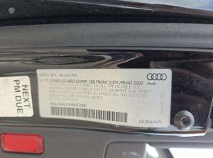 Melns Audi A4 2017 Ukmergė, ar dzinēja tilpumu 1.98 L un nobraukumu 262 tūkst. km par 6500 €, foto 12 vietnē AUTOMOTO.COM.LV