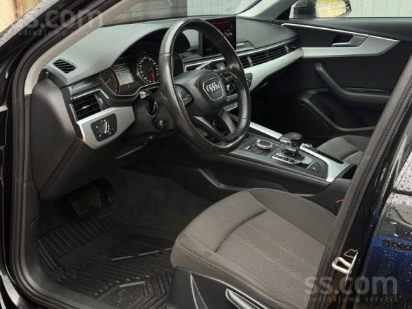 Black Audi A4 2017 in Riga, with an engine capacity of 2.00 L and mileage of 135 thousand km for 13480 €, photo 7 on AUTOMOTO.COM.LV