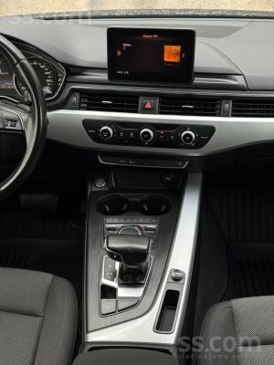 Melns Audi A4 2017 Rīga, ar dzinēja tilpumu 2.00 L un nobraukumu 135 tūkst. km par 13480 €, foto 13 vietnē AUTOMOTO.COM.LV