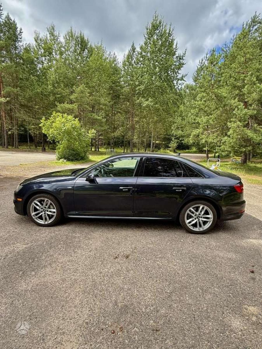 Melns Audi A4 2017 Viļņa, ar dzinēja tilpumu 1.98 L un nobraukumu 285 tūkst. km par 10990 €, foto 4 vietnē AUTOMOTO.COM.LV