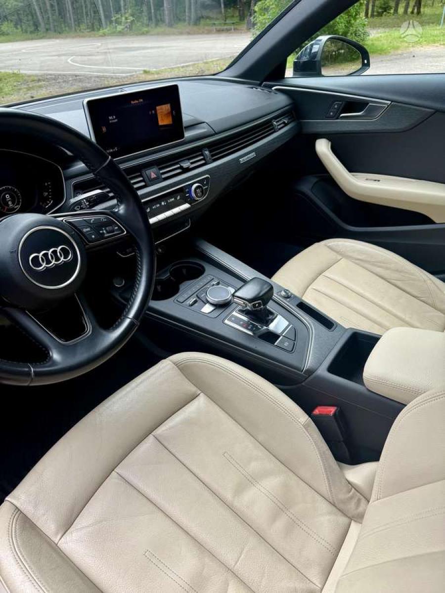 Melns Audi A4 2017 Viļņa, ar dzinēja tilpumu 1.98 L un nobraukumu 285 tūkst. km par 10990 €, foto 8 vietnē AUTOMOTO.COM.LV
