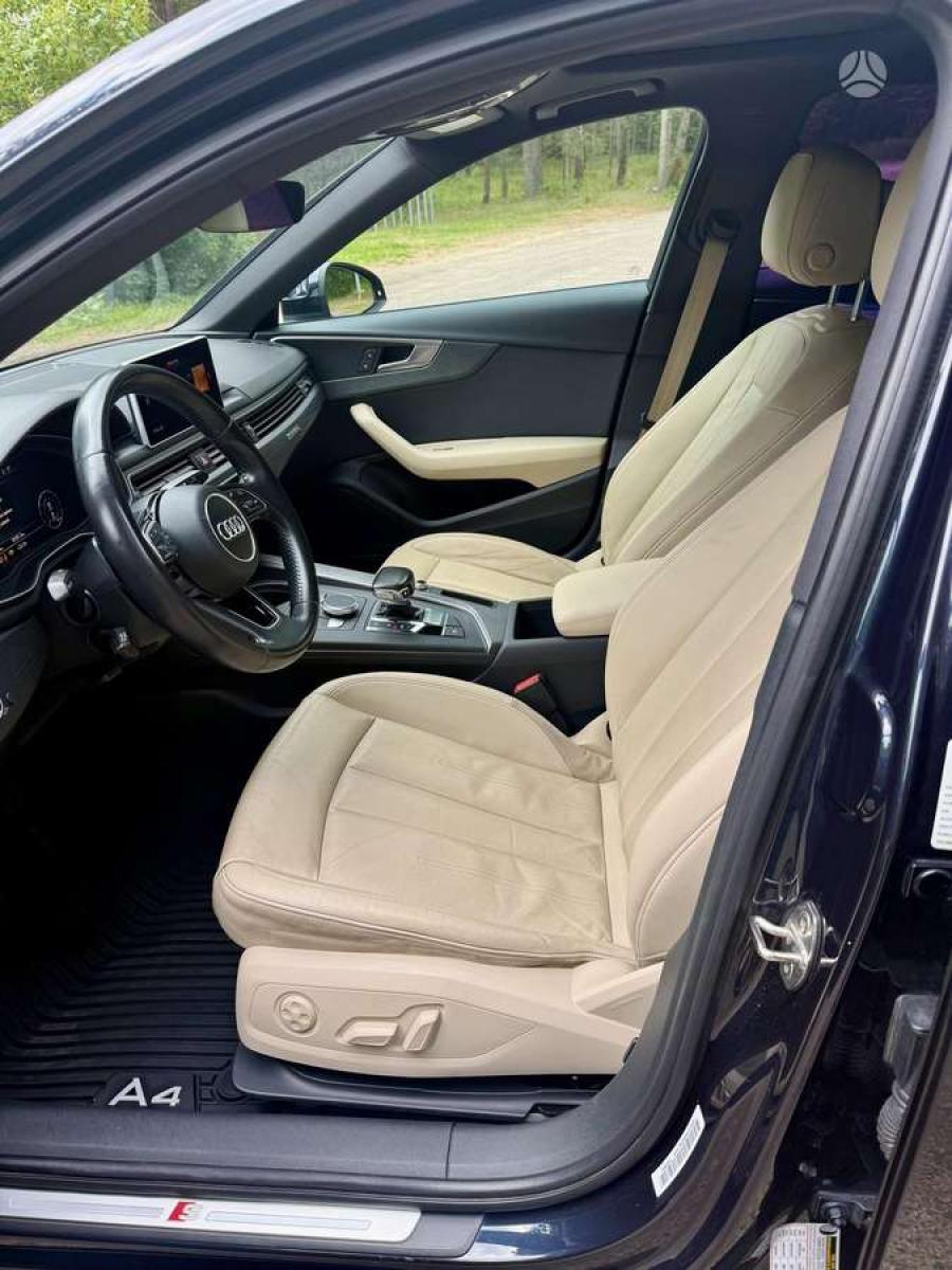 Melns Audi A4 2017 Viļņa, ar dzinēja tilpumu 1.98 L un nobraukumu 285 tūkst. km par 10990 €, foto 9 vietnē AUTOMOTO.COM.LV