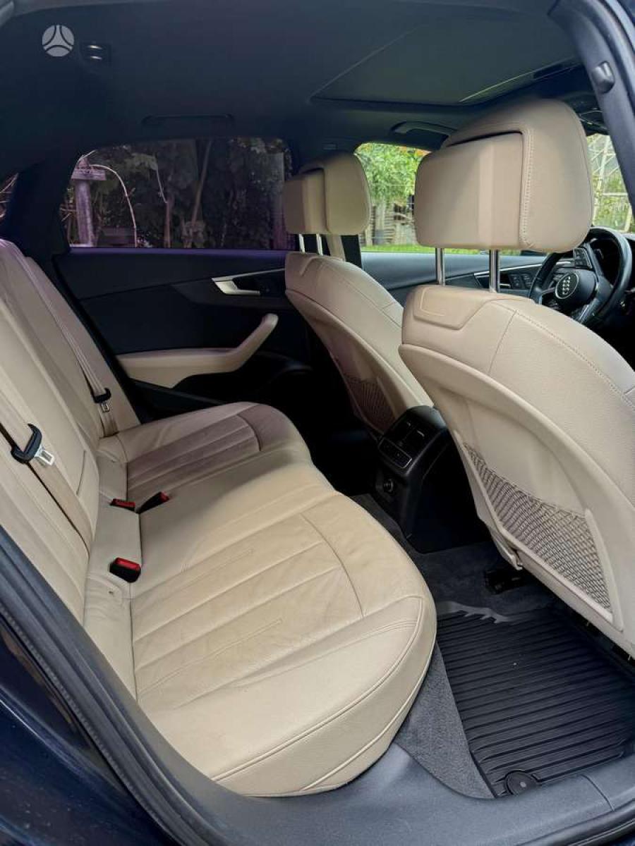 Melns Audi A4 2017 Viļņa, ar dzinēja tilpumu 1.98 L un nobraukumu 285 tūkst. km par 10990 €, foto 11 vietnē AUTOMOTO.COM.LV