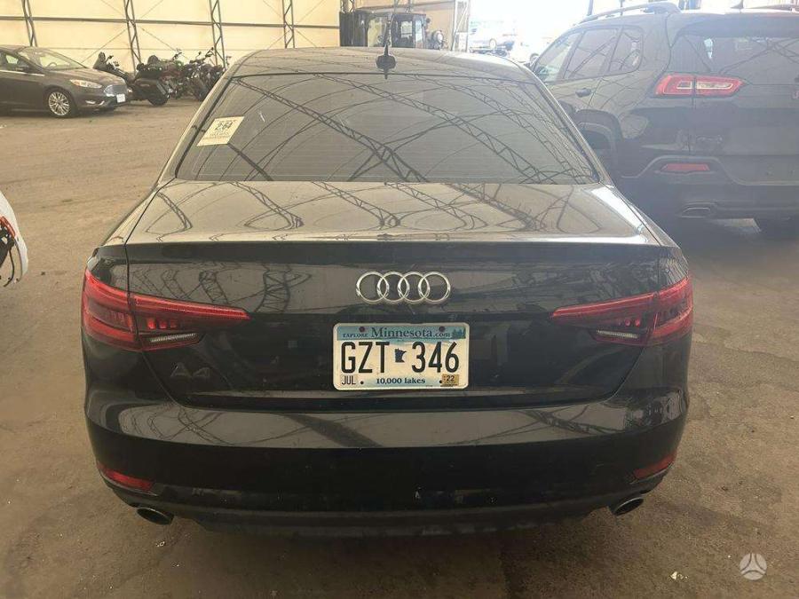 Black Audi A4 2017 in Ukmerge, with an engine capacity of 1.98 L and mileage of 262 thousand km for 6500 €, photo 12 on AUTOMOTO.COM.LV