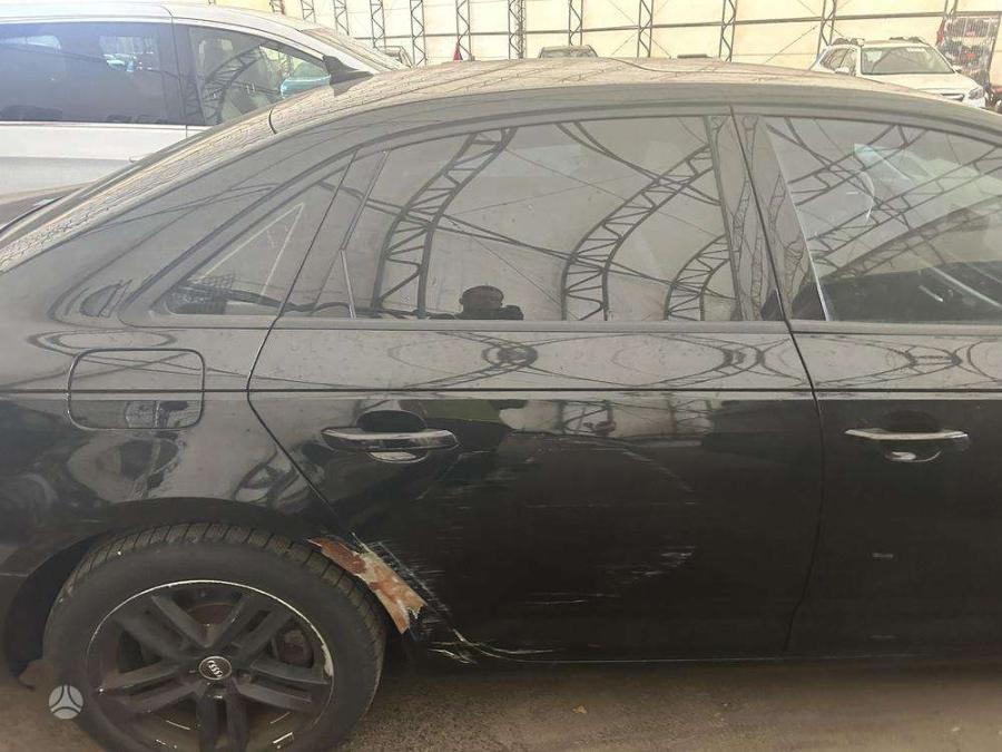 Black Audi A4 2017 in Ukmerge, with an engine capacity of 1.98 L and mileage of 262 thousand km for 6500 €, photo 15 on AUTOMOTO.COM.LV