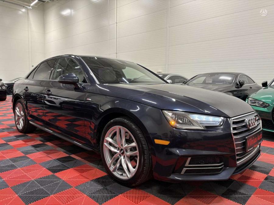 Melns Audi A4 2017 Viļņa, ar dzinēja tilpumu 1.98 L un nobraukumu 286 tūkst. km par 11990 €, foto 4 vietnē AUTOMOTO.COM.LV