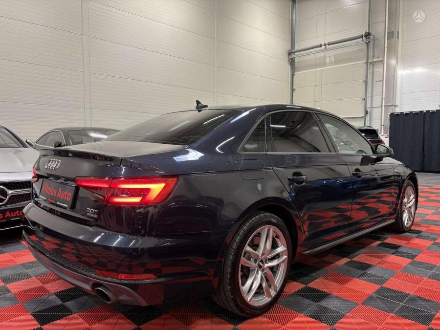 Melns Audi A4 2017 Viļņa, ar dzinēja tilpumu 1.98 L un nobraukumu 286 tūkst. km par 11990 €, foto 5 vietnē AUTOMOTO.COM.LV