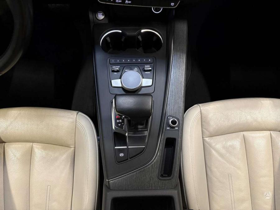 Melns Audi A4 2017 Viļņa, ar dzinēja tilpumu 1.98 L un nobraukumu 286 tūkst. km par 11990 €, foto 23 vietnē AUTOMOTO.COM.LV