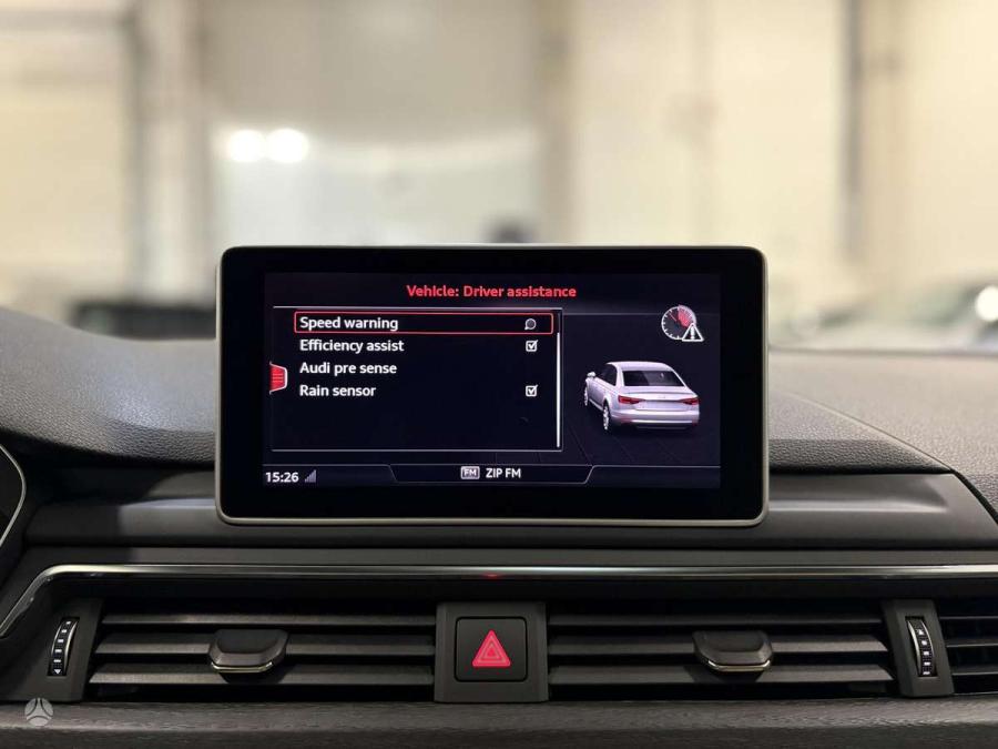 Melns Audi A4 2017 Viļņa, ar dzinēja tilpumu 1.98 L un nobraukumu 286 tūkst. km par 11990 €, foto 26 vietnē AUTOMOTO.COM.LV