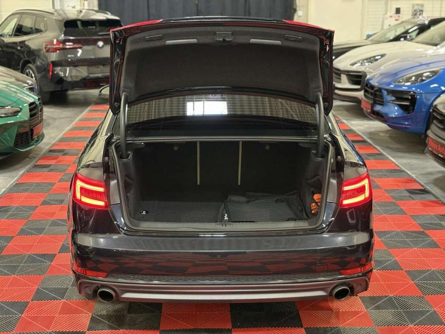 Melns Audi A4 2017 Viļņa, ar dzinēja tilpumu 1.98 L un nobraukumu 286 tūkst. km par 11990 €, foto 33 vietnē AUTOMOTO.COM.LV