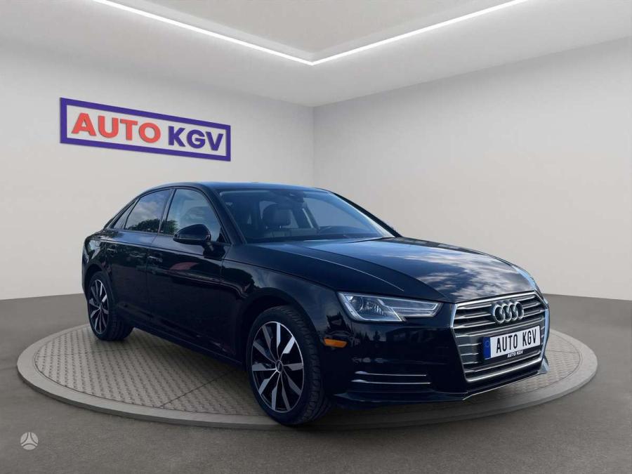 Melns Audi A4 2017 Viļņa, ar dzinēja tilpumu 2.00 L un nobraukumu 231 tūkst. km par 15999 €, foto 8 vietnē AUTOMOTO.COM.LV