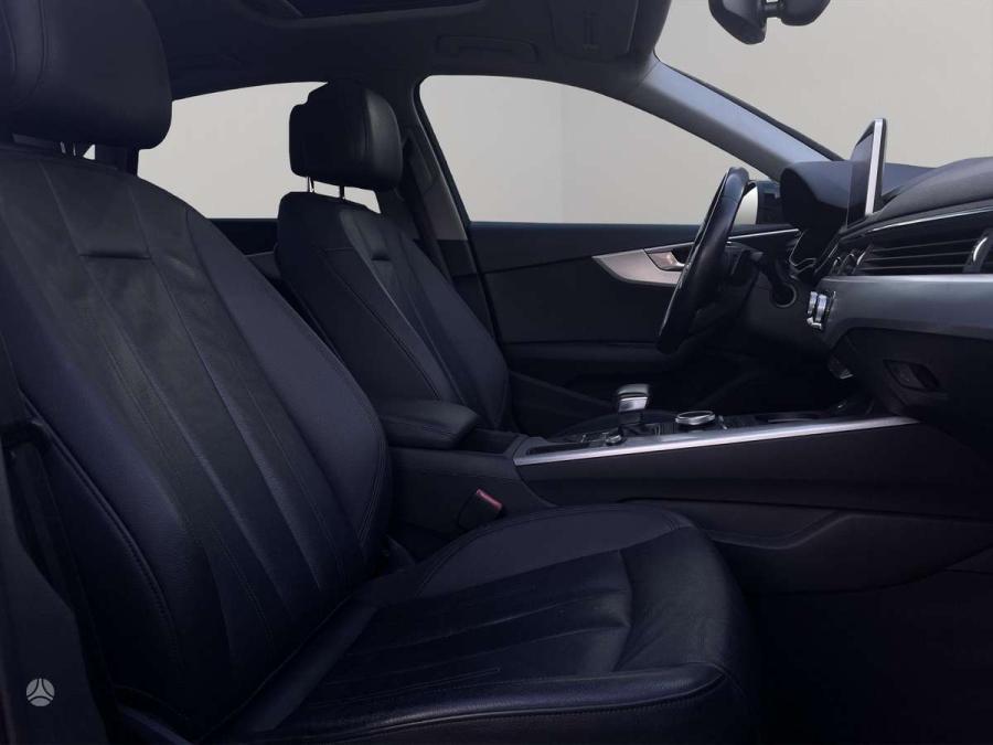 Melns Audi A4 2017 Viļņa, ar dzinēja tilpumu 2.00 L un nobraukumu 231 tūkst. km par 15999 €, foto 9 vietnē AUTOMOTO.COM.LV