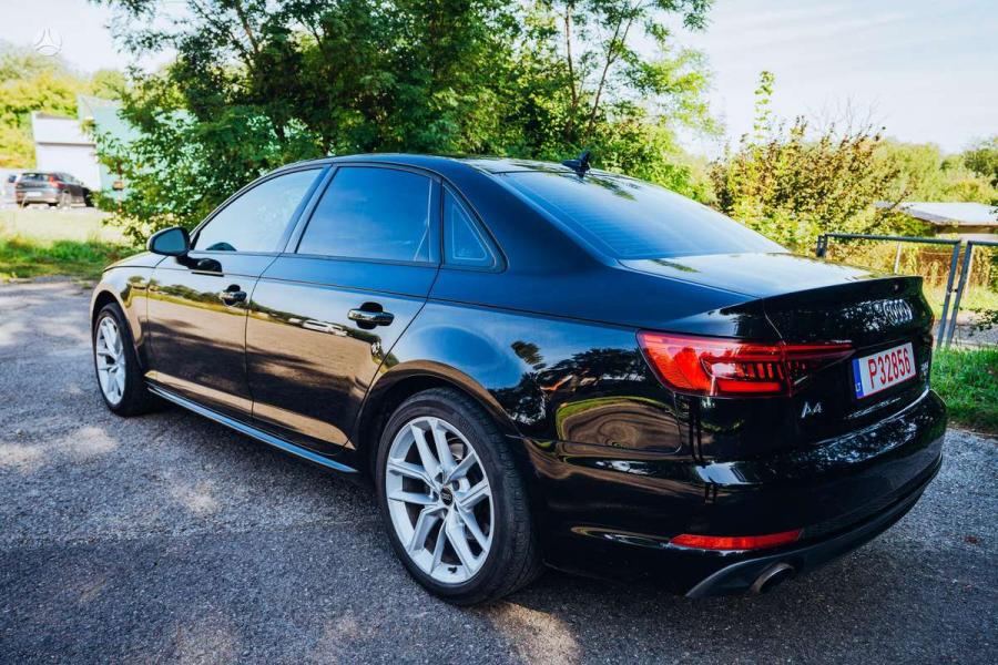 Black Audi A4 2017 in Klaipeda, with an engine capacity of 1.98 L and mileage of 166 thousand km for 11999 €, photo 5 on AUTOMOTO.COM.LV