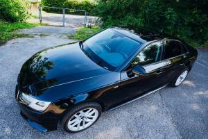 Black Audi A4 2017 in Klaipeda, with an engine capacity of 1.98 L and mileage of 166 thousand km for 11999 €, photo 6 on AUTOMOTO.COM.LV
