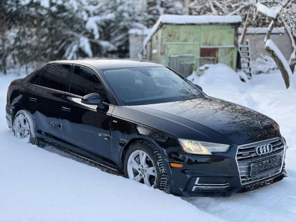 Black Audi A4 2018 in Vilnius, with an engine capacity of 1.98 L and mileage of 92 thousand km for 7750 €, photo 6 on AUTOMOTO.COM.LV