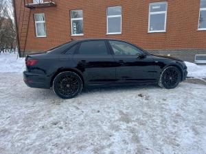 Black Audi A4 2018 in Kretinga, with an engine capacity of 1.98 L and mileage of 76 thousand km for 18200 €, photo 3 on AUTOMOTO.COM.LV