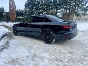 Black Audi A4 2018 in Kretinga, with an engine capacity of 1.98 L and mileage of 76 thousand km for 18200 €, photo 7 on AUTOMOTO.COM.LV