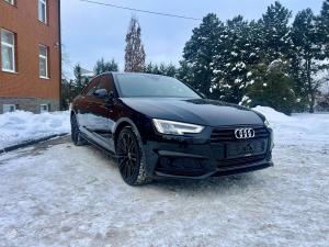 Black Audi A4 2018 in Kretinga, with an engine capacity of 1.98 L and mileage of 76 thousand km for 18200 €, photo 8 on AUTOMOTO.COM.LV