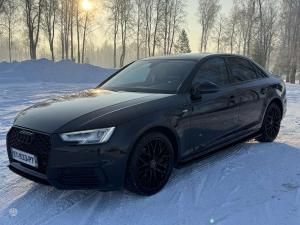 Melns Audi A4 2018 Tauragė, ar dzinēja tilpumu 1.97 L un nobraukumu 121 tūkst. km par 14500 €, foto  vietnē AUTOMOTO.COM.LV