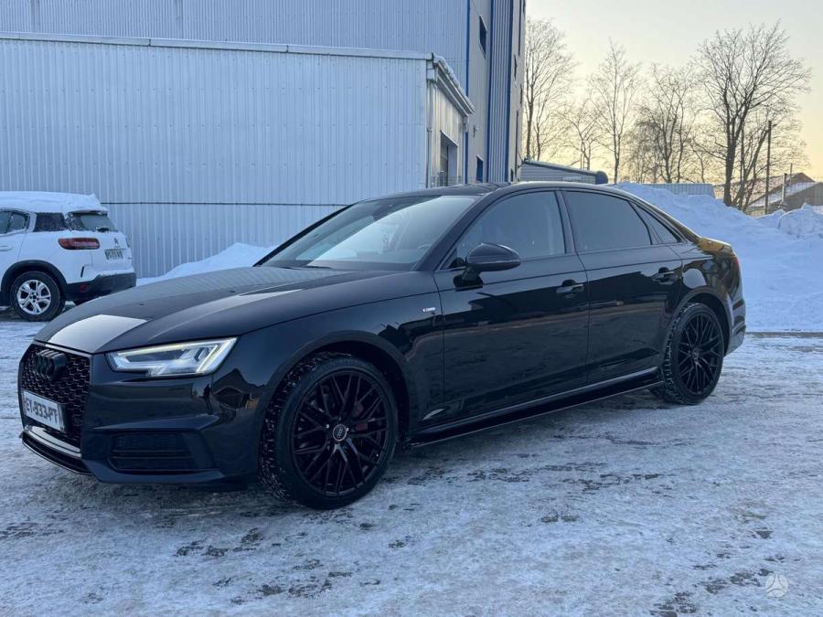 Melns Audi A4 2018 Tauragė, ar dzinēja tilpumu 1.97 L un nobraukumu 131 tūkst. km par 15750 €, foto 1 vietnē AUTOMOTO.COM.LV