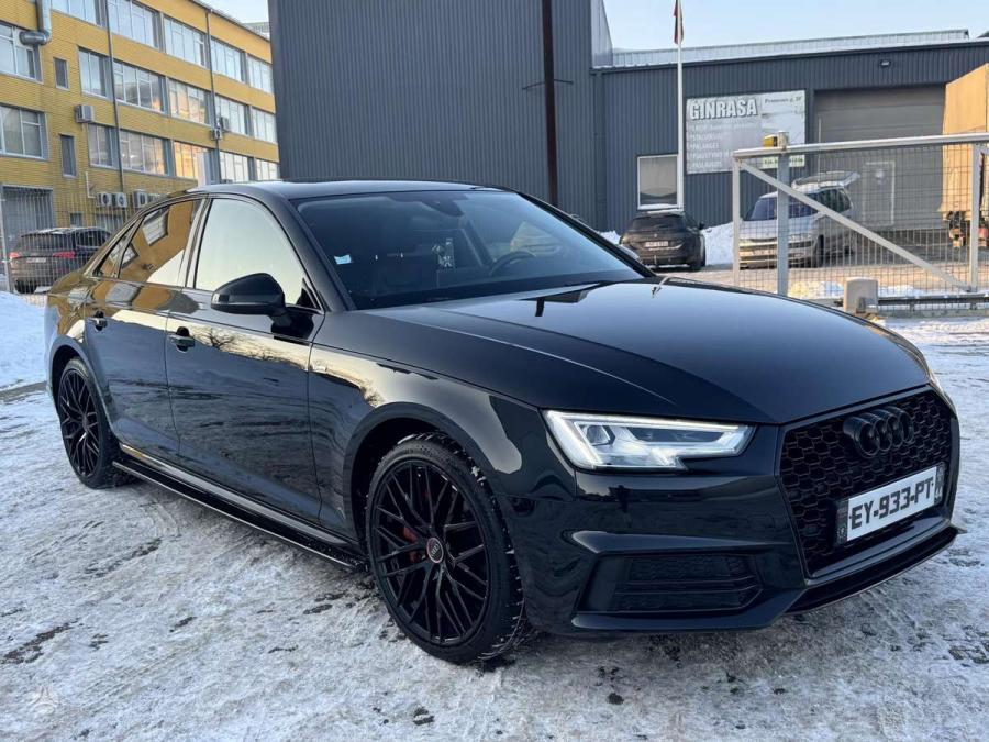 Melns Audi A4 2018 Tauragė, ar dzinēja tilpumu 1.97 L un nobraukumu 131 tūkst. km par 15750 €, foto 2 vietnē AUTOMOTO.COM.LV