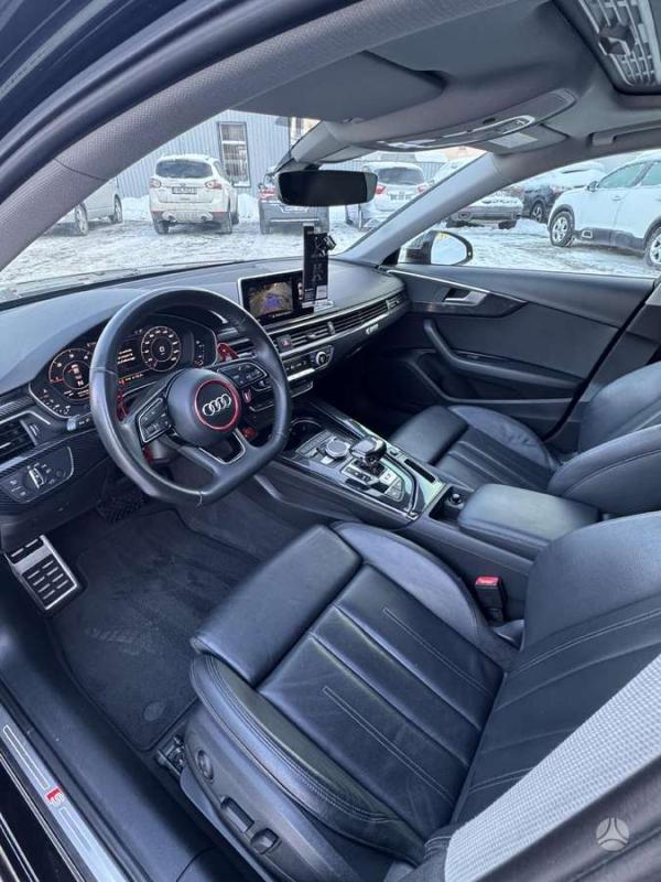 Melns Audi A4 2018 Tauragė, ar dzinēja tilpumu 1.97 L un nobraukumu 131 tūkst. km par 15750 €, foto 7 vietnē AUTOMOTO.COM.LV