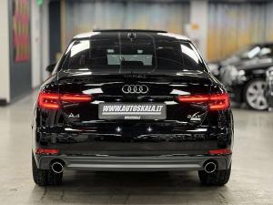 Black Audi A4 2018 in Klaipeda, with an engine capacity of 1.98 L and mileage of 48 thousand km for 16950 €, photo 3 on AUTOMOTO.COM.LV
