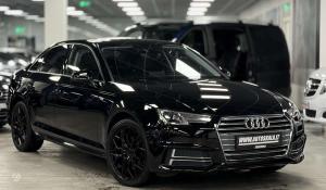 Black Audi A4 2018 in Klaipeda, with an engine capacity of 1.98 L and mileage of 48 thousand km for 16950 €, photo 30 on AUTOMOTO.COM.LV