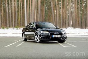 Black Audi A4 2018 in Riga, with an engine capacity of 2.00 L and mileage of 181 thousand km for 17990 €, photo 2 on AUTOMOTO.COM.LV