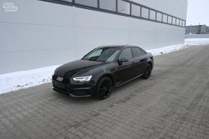 Melns Audi A4 2018 Kretinga, ar dzinēja tilpumu 2.00 L un nobraukumu 76 tūkst. km par 17999 €, foto 14 vietnē AUTOMOTO.COM.LV