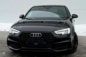 Black Audi A4 2018 in Kretinga, with an engine capacity of 1.98 L and mileage of 76 thousand km for 17999 €, photo 2 on AUTOMOTO.COM.LV