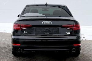 Black Audi A4 2018 in Kretinga, with an engine capacity of 1.98 L and mileage of 76 thousand km for 17999 €, photo 9 on AUTOMOTO.COM.LV