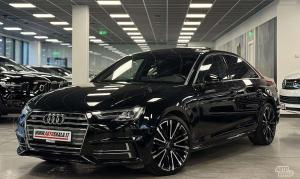 Melns Audi A4 2018 Klaipėda, ar dzinēja tilpumu 2.00 L un nobraukumu 164 tūkst. km par 16950 €, foto  vietnē AUTOMOTO.COM.LV