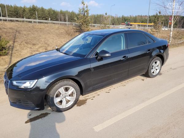Black Audi A4 2018 in Vilnius, with an engine capacity of 2.00 L and mileage of 246 thousand km for 17500 €, photo 5 on AUTOMOTO.COM.LV