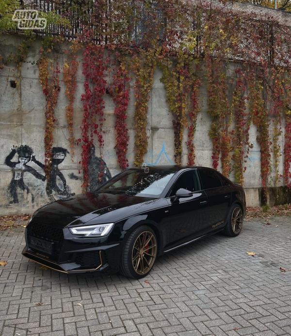 Black Audi A4 2018 in Kaunas, with an engine capacity of 2.00 L and mileage of 103 thousand km for 23000 €, photo 3 on AUTOMOTO.COM.LV