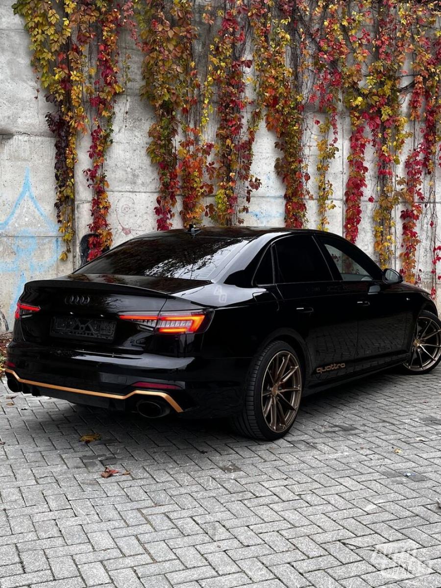 Melns Audi A4 2018 Kauņa, ar dzinēja tilpumu 2.00 L un nobraukumu 103 tūkst. km par 23000 €, foto 6 vietnē AUTOMOTO.COM.LV