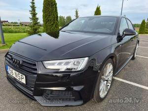 Melns Audi A4 2018 Tartu, ar dzinēja tilpumu 2.00 L un nobraukumu 60 tūkst. km par 20900 €, foto  vietnē AUTOMOTO.COM.LV