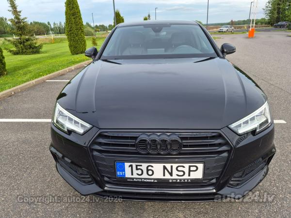 Black Audi A4 2018 in Tartu, with an engine capacity of 2.00 L and mileage of 60 thousand km for 20900 €, photo 2 on AUTOMOTO.COM.LV